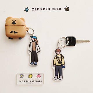 🌈Alpaca韓國文創 | ZERO PER ZERO 情侶壓克力吊飾 壓克力立牌 站立壓克力 情侶 鑰匙圈 | 蝦皮購物