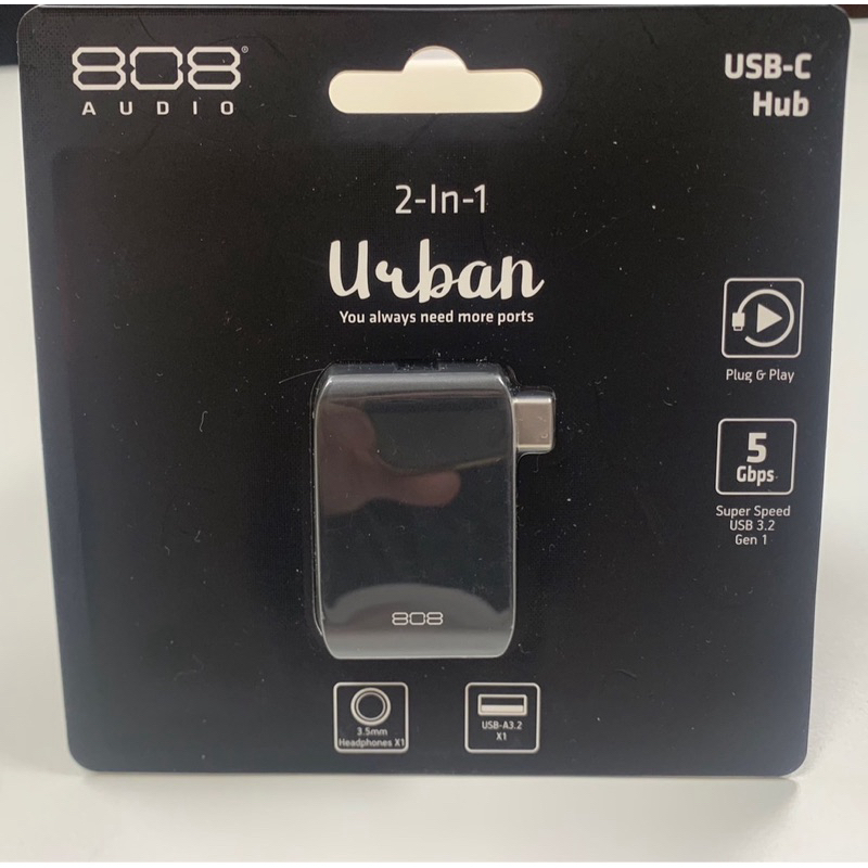 808 Audio Urban 二合一typeC HUB集線器-ACPHC50101 | 蝦皮購物