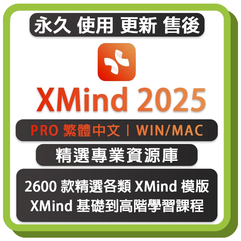XMind Pro 2025 思維導圖 繁體中文永久版 | 蝦皮購物