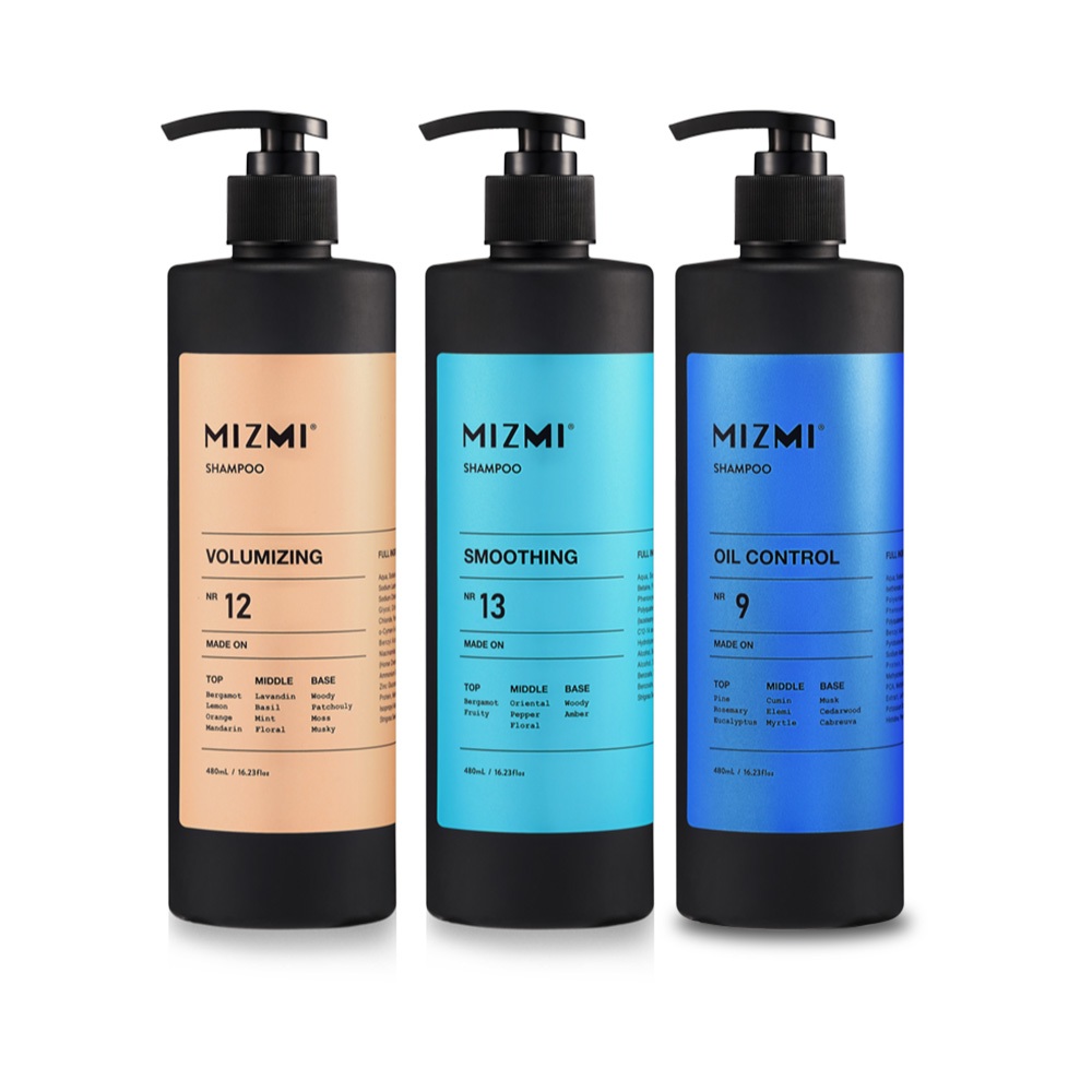 🌸免運優惠🌸【MIZMI】控油蓬鬆/水光亮澤/頭皮調理洗髮精480ml(3瓶/4瓶/6瓶/12瓶) | 蝦皮購物