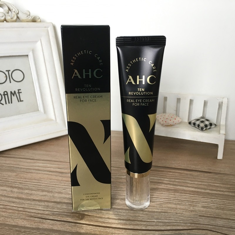 「AHC」十代眼霜 30ml AHC 10代眼霜 眼霜 黑金眼霜 胜肽 緊緻 全臉眼霜 | 蝦皮購物