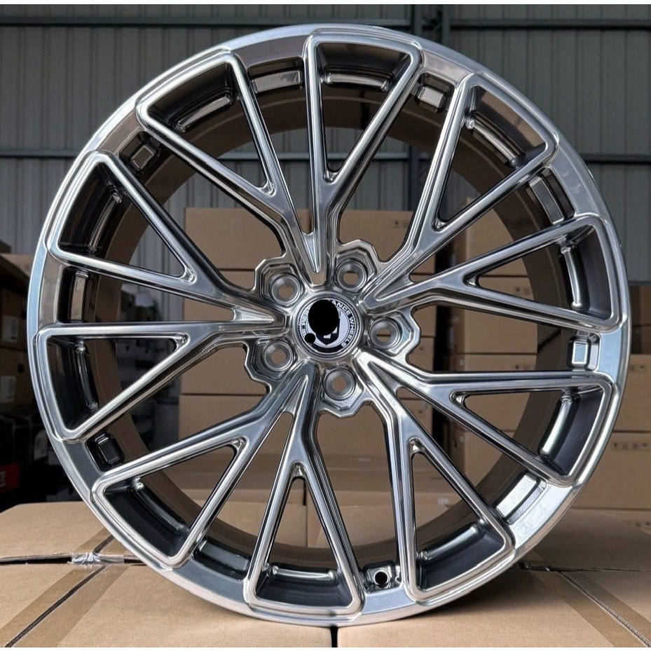 全新鋁圈 類HRE FF28 (鍛造) 20吋 5孔114.3 鈦銀色 PK | 蝦皮購物