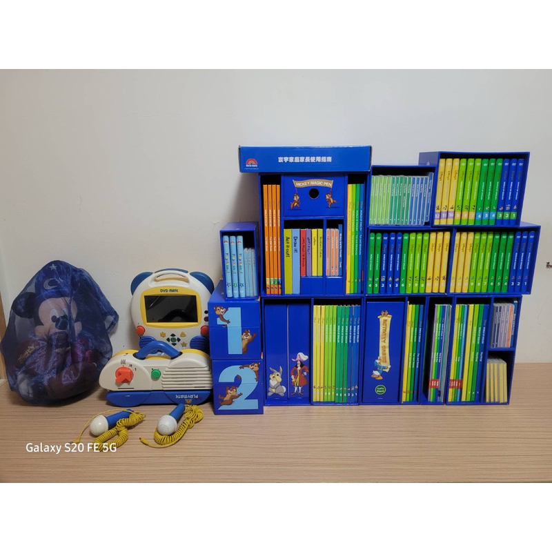 DWE寰宇迪士尼/DVD撥放器/點讀筆/刷卡機美語教材/寰宇/迪士尼美語/英文教材/寰宇家庭/米奇米妮/2018年左右十 | 蝦皮購物