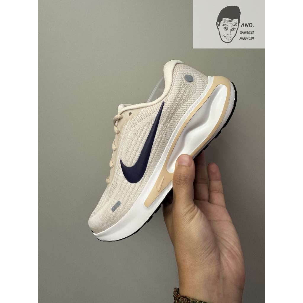 【AND.】NIKE JOURNEY RUN W 米白 透氣 網布 慢跑鞋 女款 FJ7765-106 | 蝦皮購物