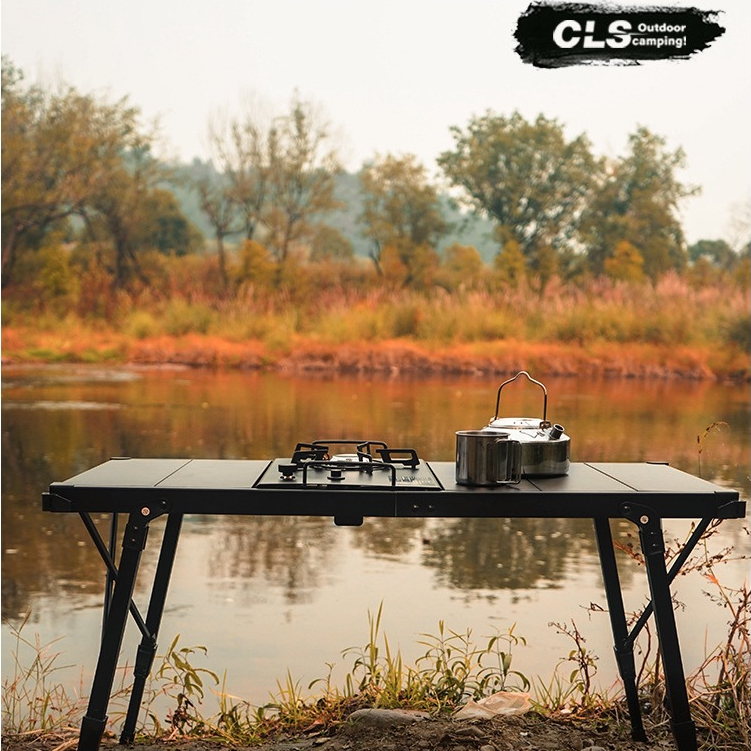 IGT折疊桌 CLS IGT露營桌 調節桌腳 鋁合金桌 IGT爐 IGT桌 折疊桌 桌子 升降桌 組合桌 露營桌 蛋捲桌 | 蝦皮購物