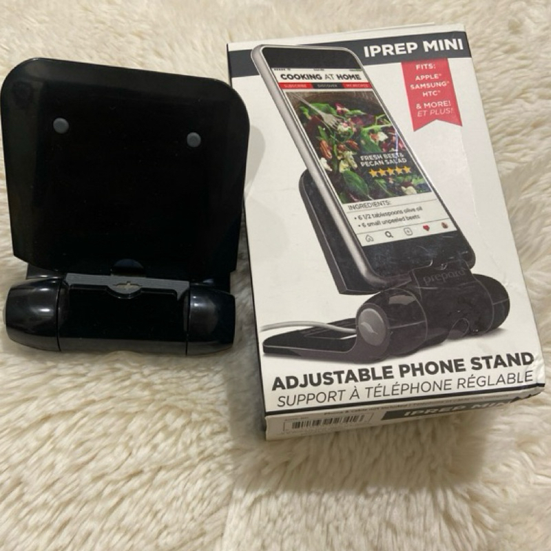 PREPARA iPrep IPREP MINI美國 Prepara 可調式手機支架，三段角度調整， | 蝦皮購物