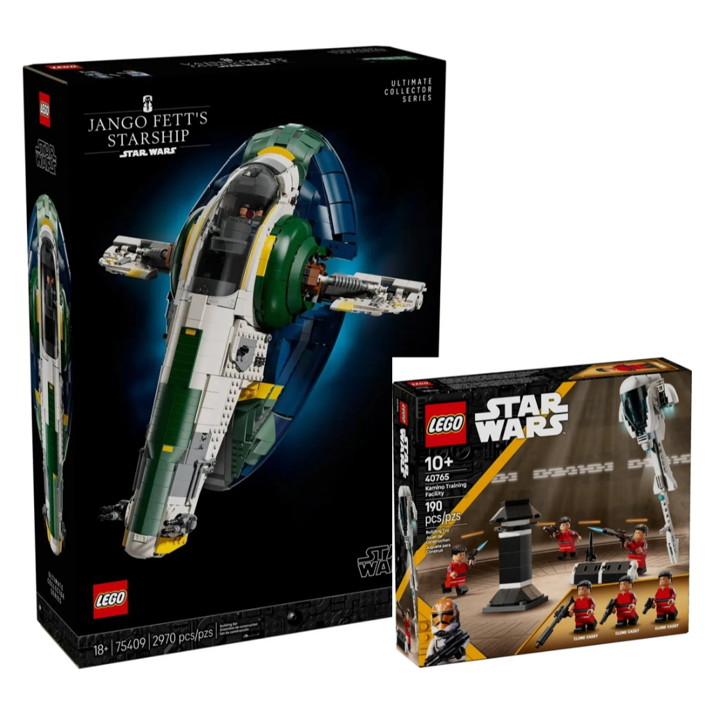 [樂享積木] LEGO 75409/40765 強格費特的Firespray級星際飛船/卡密諾星訓練設施 星際大戰系列 | 蝦皮購物