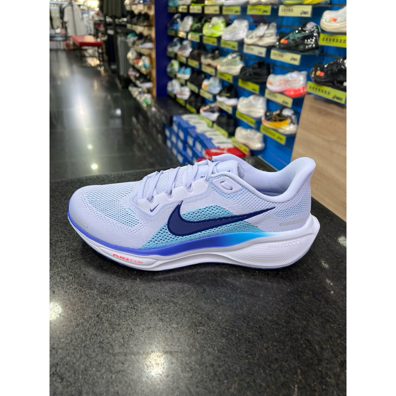 NIKE AIR ZOOM PEGASUS 41 男款 正常楦 慢跑鞋 FD2722-014 淺藍 氣墊 小飛馬 | 蝦皮購物