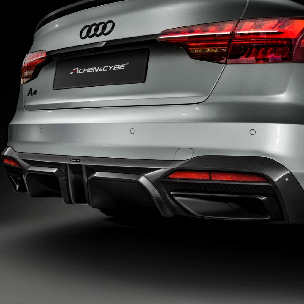 【SPY MOTOR】奧迪 A4 S4 B9.5 乾碳纖維後下巴 另有 尾翼 前下巴 | 蝦皮購物