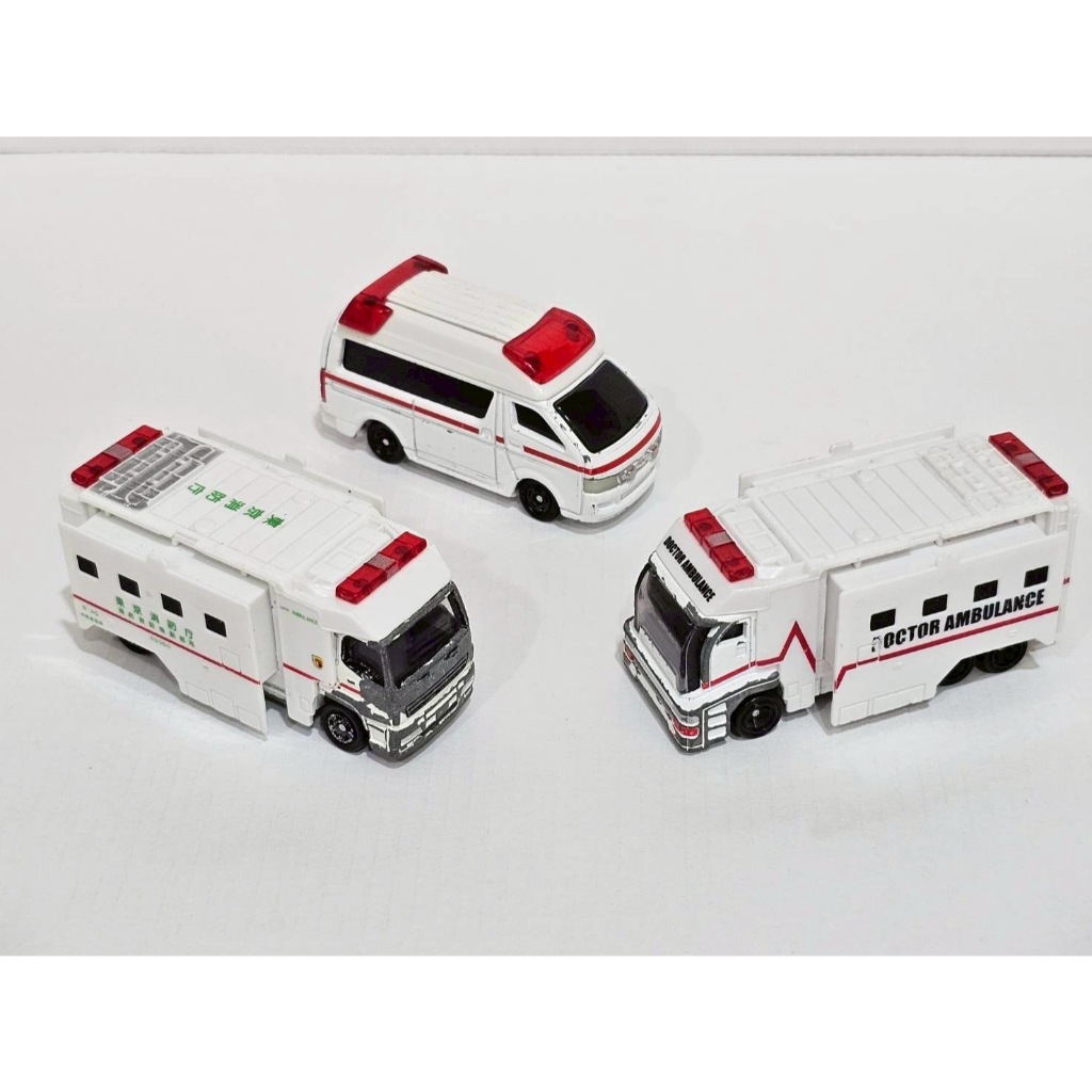 TOMICA多美 4D-06實車、引擎音效、116 東京消防廳救護車61686 、Drive Head 醫師救援特警隊 | 蝦皮購物