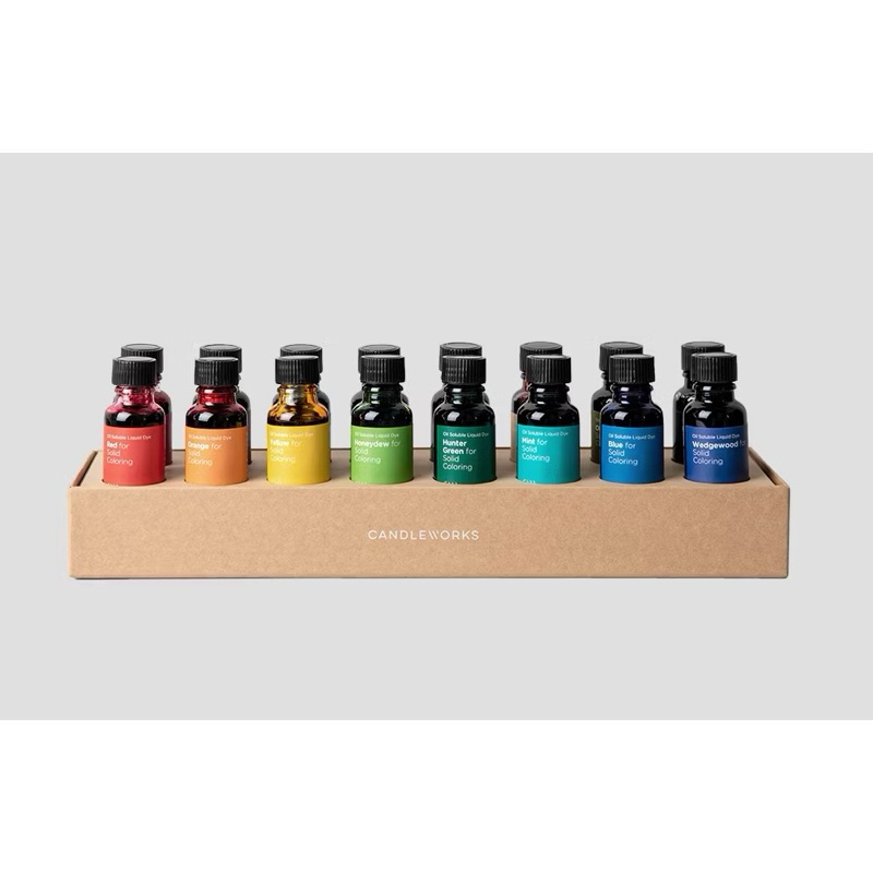 / R Candle 現貨 韓國 Candleworks 16色 蠟燭色液 染料 分裝 5ml 10ml / | 蝦皮購物