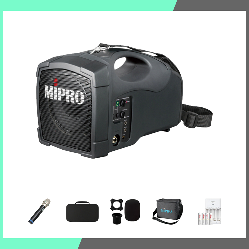 「THINK2」MIPRO MA-101B 充電式手提無線喊話機 ACT-32H 手握無線麥克風 | 蝦皮購物