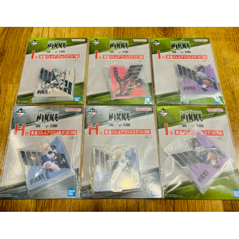 《LEO》一番賞 勝利女神 尼姬 妮姬 NIKKE chapter4 小紅帽 H賞*4 I賞*2 立牌 全圖6個合售 | 蝦皮購物