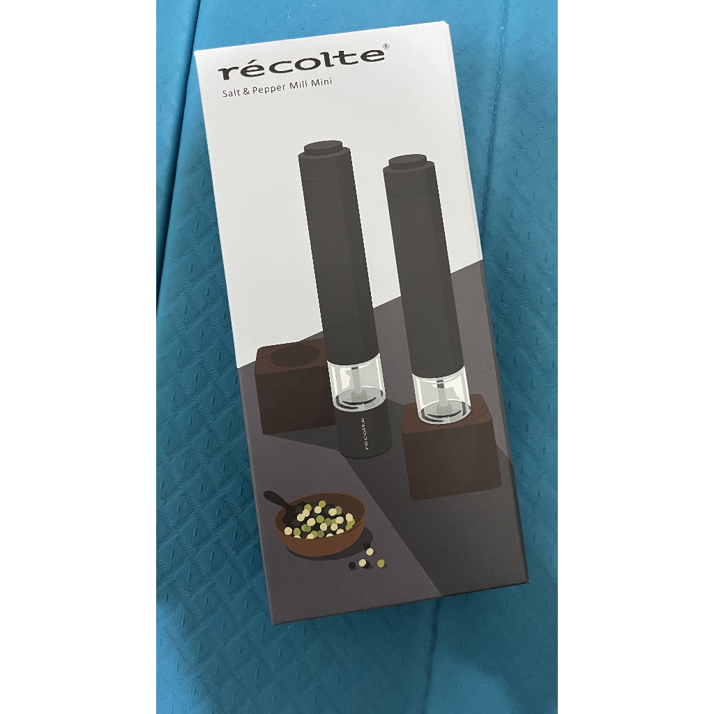 recolte 麗克特 Salt & Pepper Mill Mini 電動研磨器 RMM-1 - 全新品 | 蝦皮購物