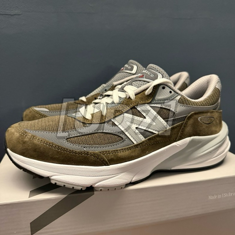 [UD7] 現貨 New Balance 990V6 軍綠 橄欖綠 U990OG6 美國製 男鞋 D楦 麂皮 慢跑鞋 | 蝦皮購物