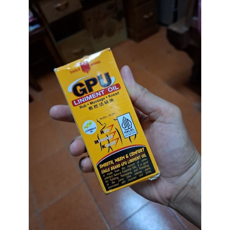 minyak urut gpu 30ml | 蝦皮購物