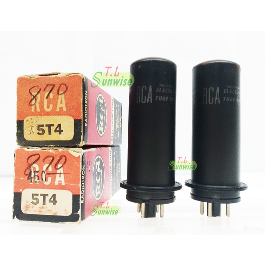 5U4G ︽NO:6061 美國 RCA 5T4 NIB 同批號 鐵管 ( VT-114 ;可取代 5U4 系列 真空管 | 蝦皮購物