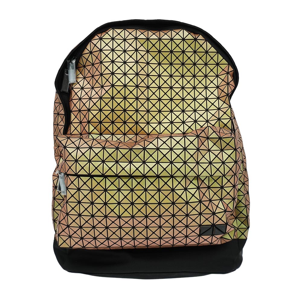 Issey Miyake Bao Bao Daypack Insect 炫彩壓印方格後背包(黃) | 蝦皮購物