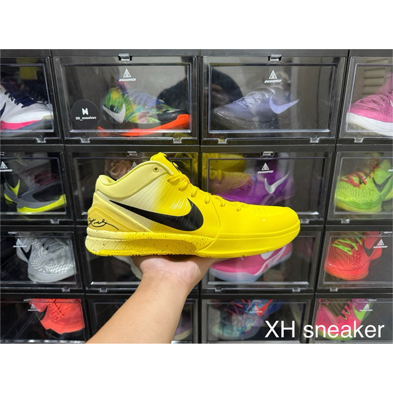 【XH sneaker】Nike Kobe 4 Protro “CHBL” 黑黃 us12 | 蝦皮購物