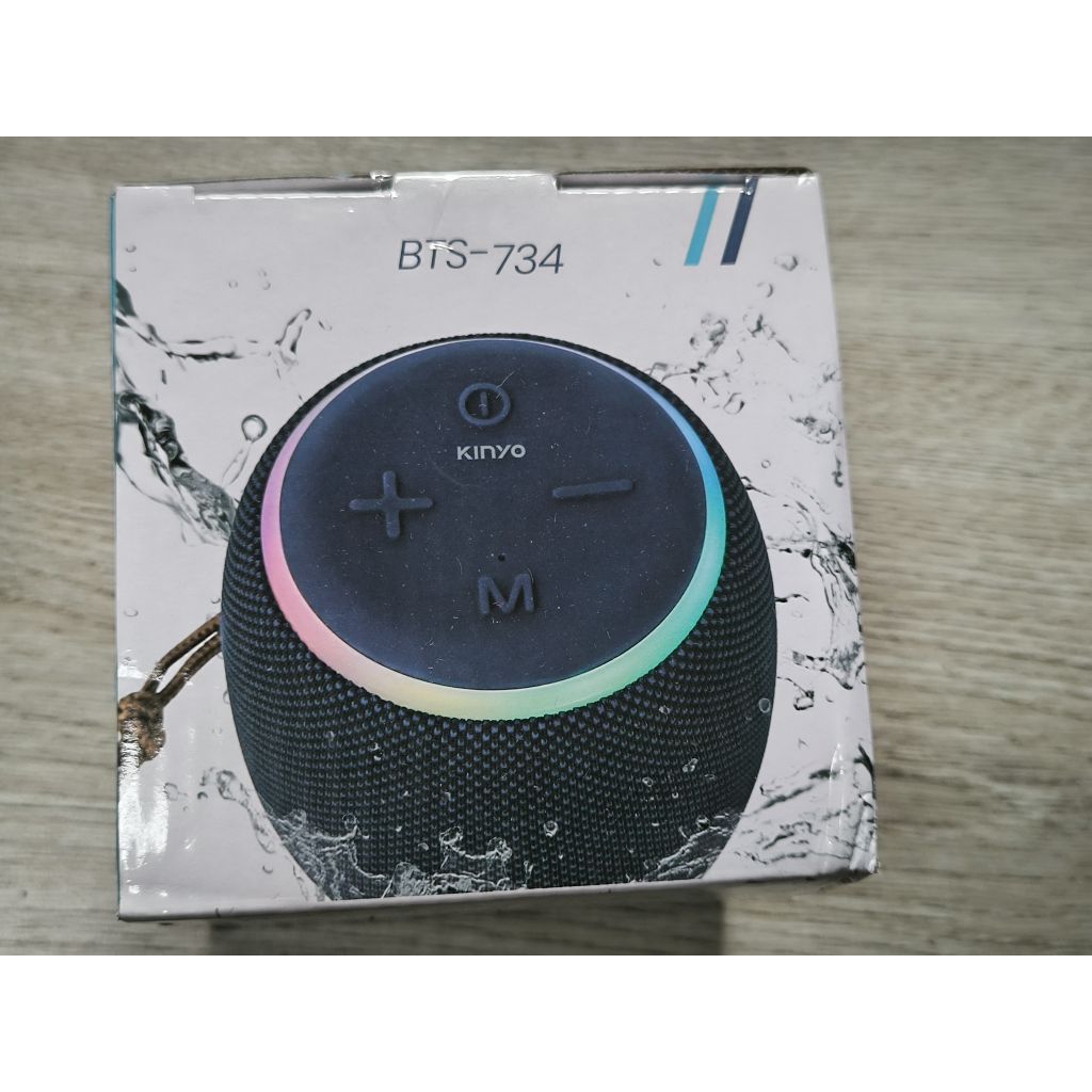 【KINYO】耐嘉 運動防水藍牙喇叭 (BTS-734)全新品 | 蝦皮購物