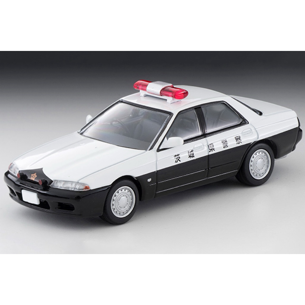 【居佳】現貨 tlv Tomytec lv-n212a Nissan R32 Skyline 4D 巡邏車(茨城縣警察) | 蝦皮購物