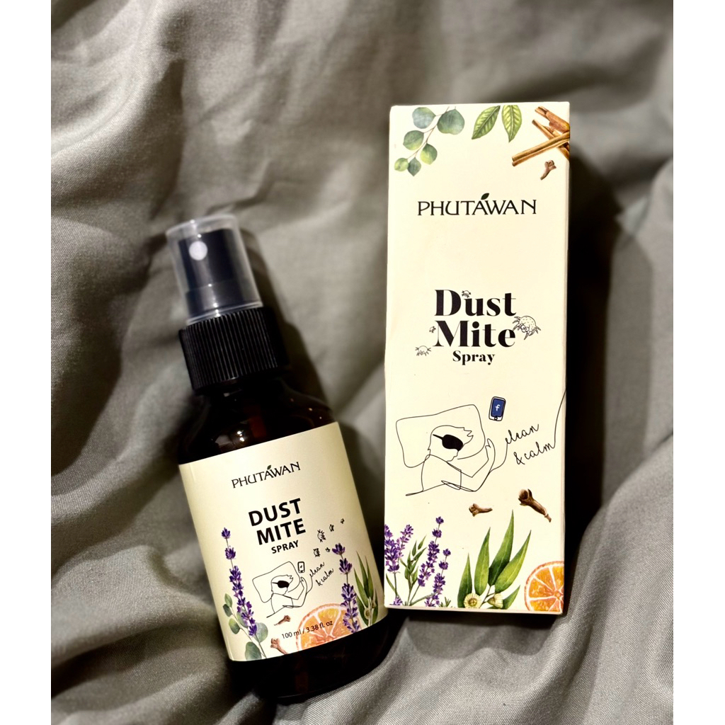 [台灣現貨]泰國天然品牌Phutawan 普坦旺 好眠枕頭噴霧 助眠噴霧100 ml｜自然放鬆・薰衣草調 | 蝦皮購物