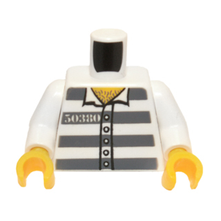 LEGO 樂高 人偶身體 50380 城市囚衣 | 蝦皮購物