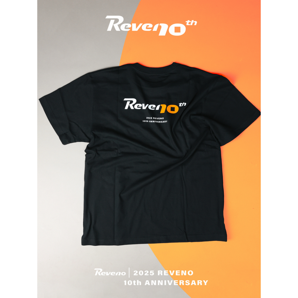 Reveno 10th｜十週年特別款｜品牌 LOGO 紀念 T-shirt | 蝦皮購物