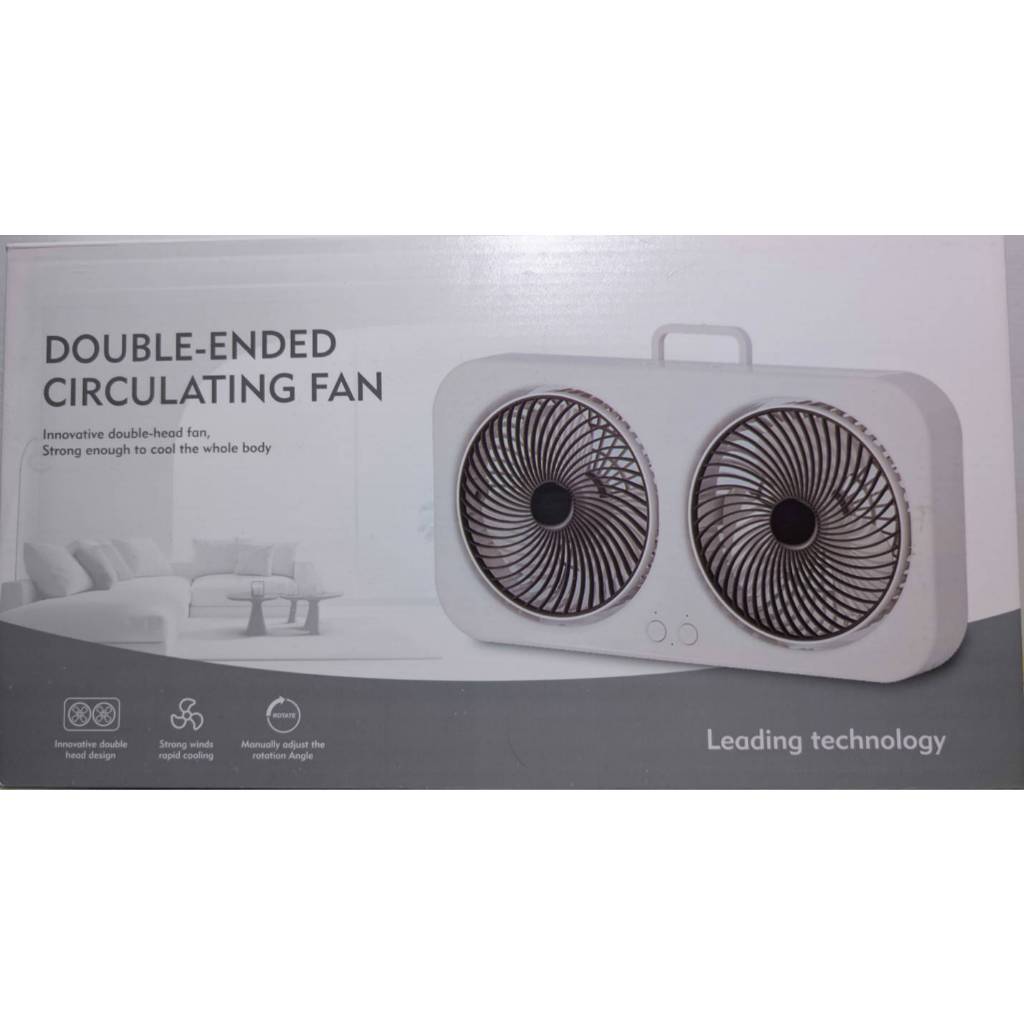 全新現貨 未拆 USB風扇 JKJ-105 18650mAh double-ended circulating fan | 蝦皮購物