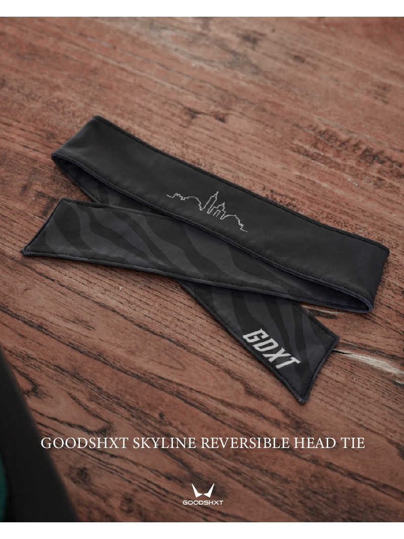 【GDXT】GOODSHXT SKYLINE REVERSIBLE HEAD TIE 雙面忍者頭帶 籃球頭帶 運動頭帶 | 蝦皮購物