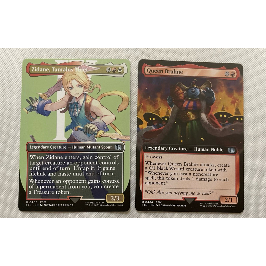 MTG FF 最終幻想 Adelbert steiner 普 Queen Brahne 普 | 蝦皮購物