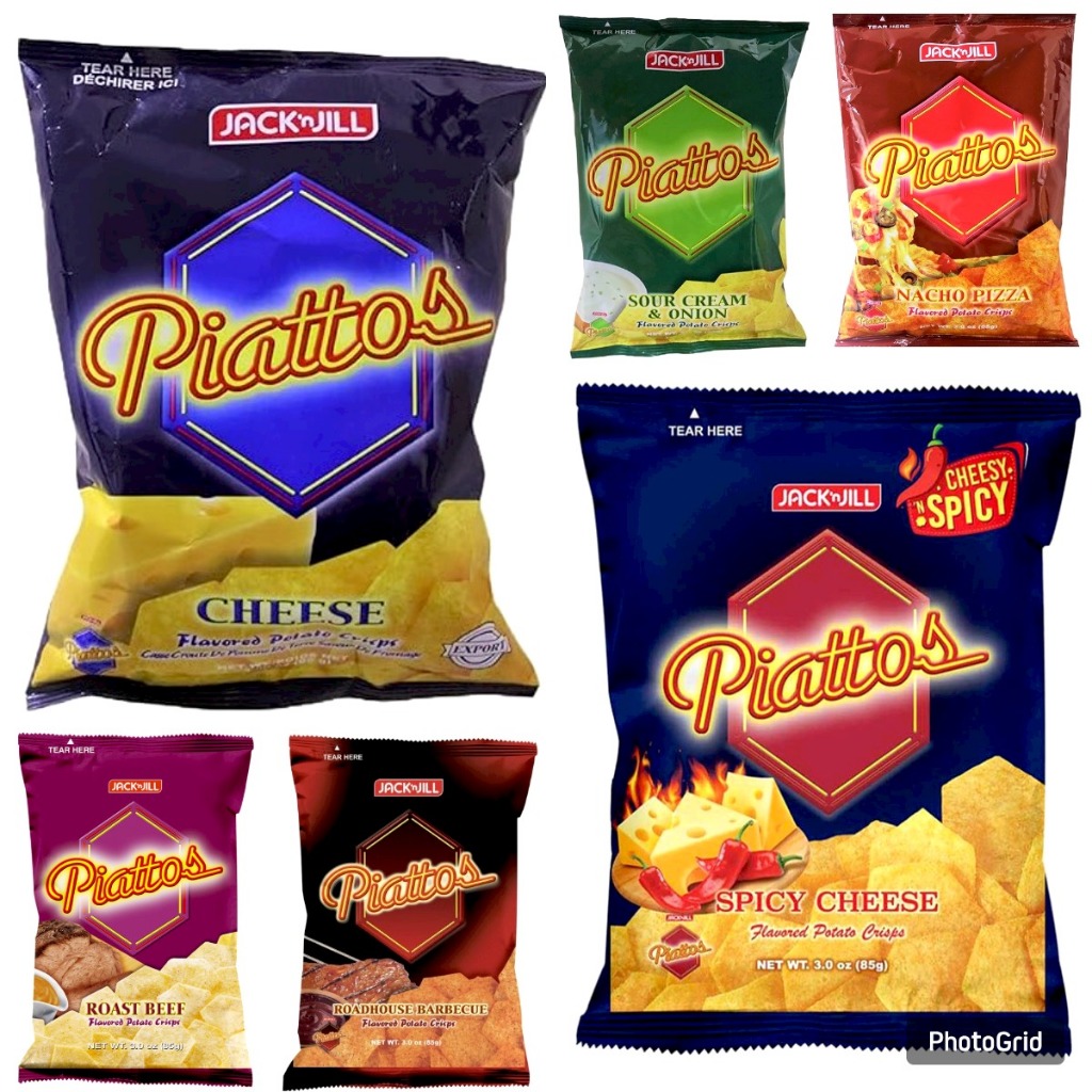 PIATTOS Potato Crisps Snacks_85g | 蝦皮購物