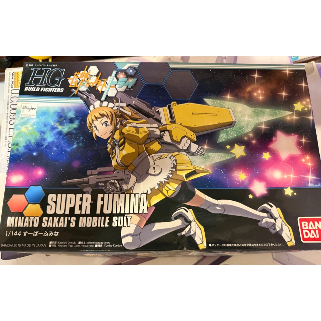 BANDAI 萬代 HG 1/144 SUPER FUMINA 超級文奈 HGBD GUNDA | 蝦皮購物