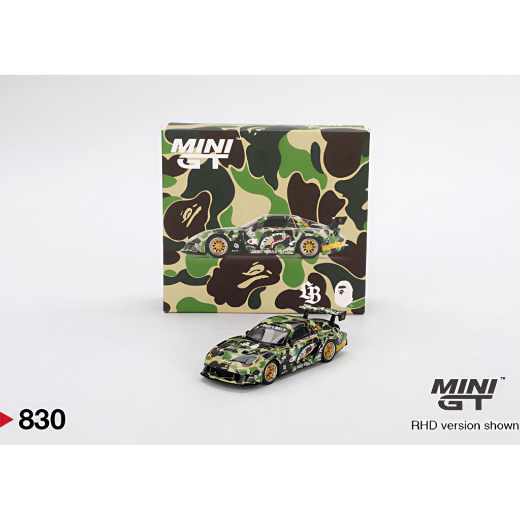 MINI GT 830 x Bape x LBWK全新未拆封 東京展聯名款 LBWK 超剪影 Mazda RX-7 | 蝦皮購物