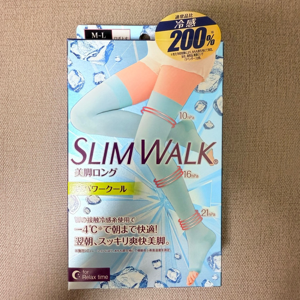 SLIMWALK涼感 睡眠美腿襪 | 蝦皮購物