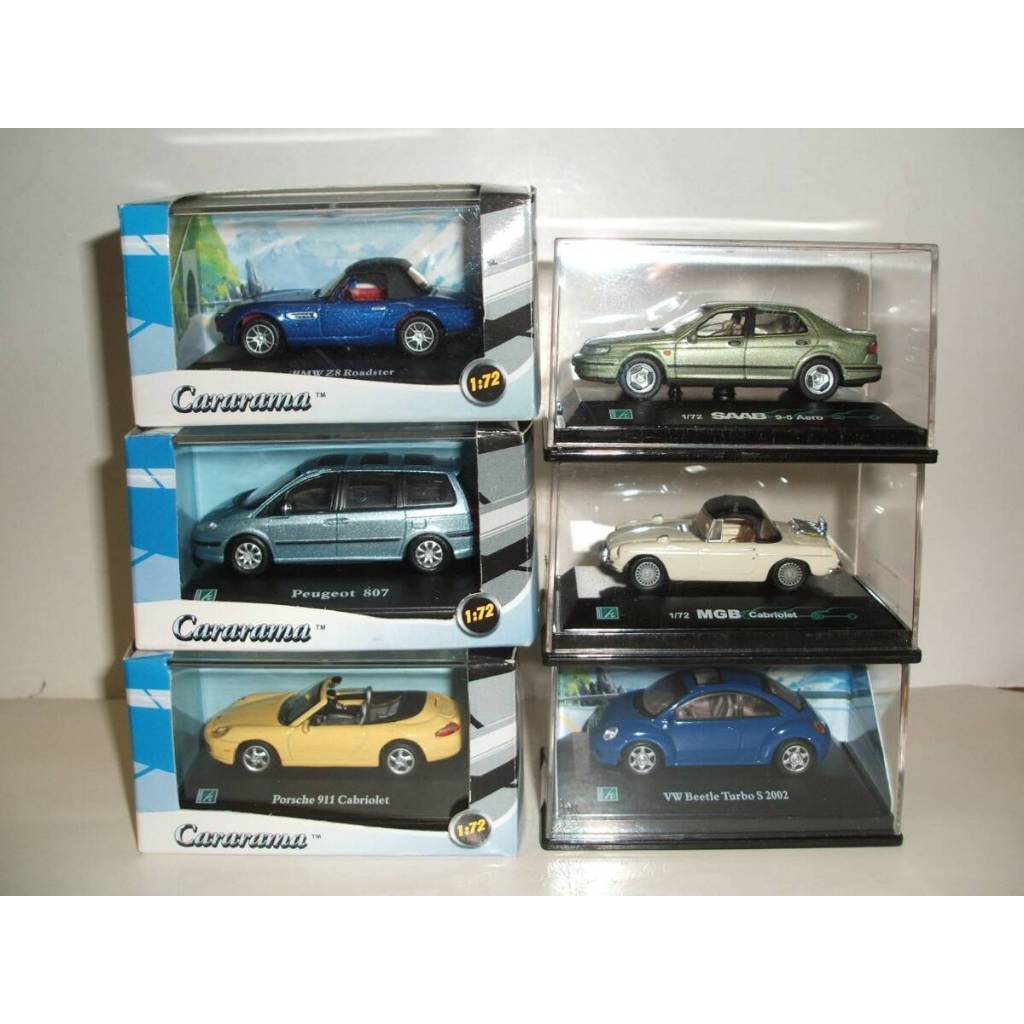1/72 CARARAMA Saab 9-5 BMW Z8 Porsche 911 VW 金龜車 Peugeot 807 | 蝦皮購物
