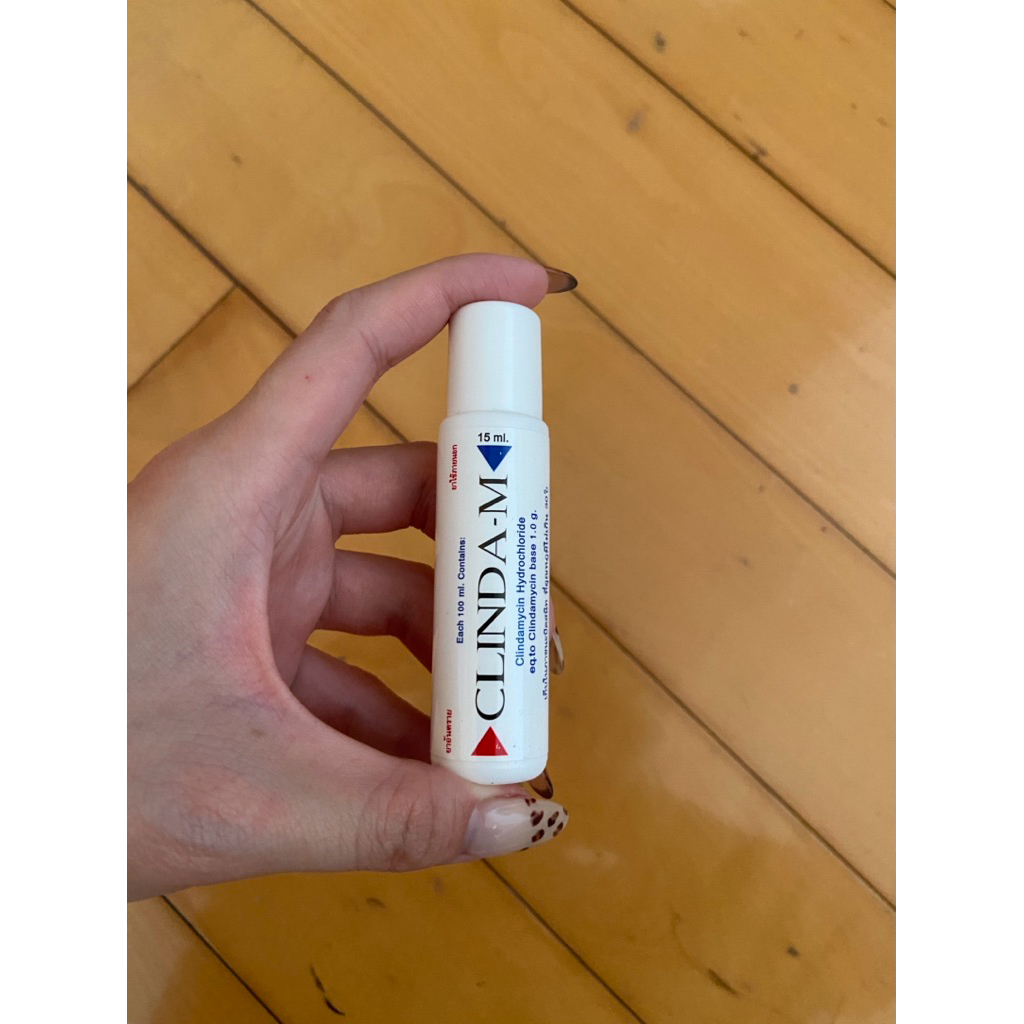 （全新）泰國Clinda-m 痘痘水 (15ml) 痘痘/暗瘡/粉刺調理 | 蝦皮購物