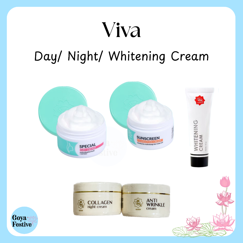 Viva Suncreen Special Day Cream Collagen Wrinkle Whitening | 蝦皮購物
