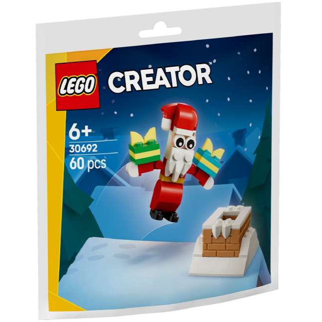 QKQK / 全新現貨 開發票 LEGO 30692 耶誕老人煙囪樂 樂高小包系列 | 蝦皮購物