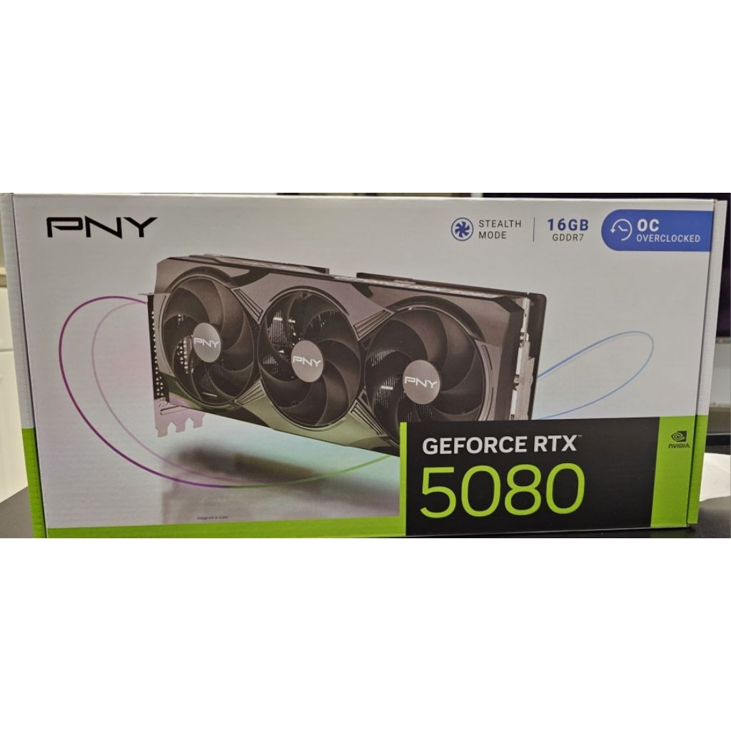 PNY Geforce RTX 5080 16GB OC | 蝦皮購物