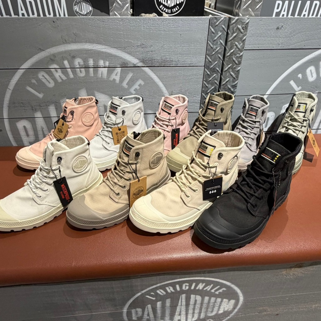 BTW 法國 Palladium 男女款 橘標防水系列 RCYCL LT WP+ 拉鍊 高筒靴 休閒靴 個性 百搭 輕量 | 蝦皮購物