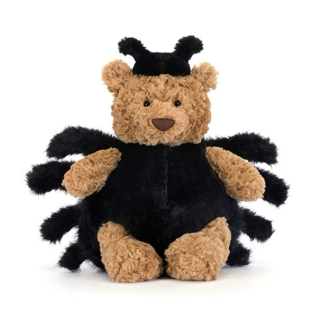 萬聖節jellycat 蜘蛛巴熊/蜘蛛巴塞羅熊（Bartholomew Bear 'Spider'） | 蝦皮購物