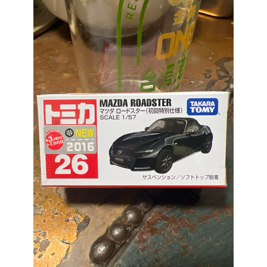 (全新日版現貨) Tomica 初回色新車貼 2016 26 MAZDA ROADSTER MX-5 Miata | 蝦皮購物
