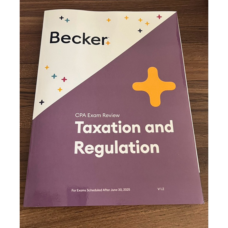 Becker REG 課本Taxation and Regulation 正版教科書（v1.2) 最新版 | 蝦皮購物