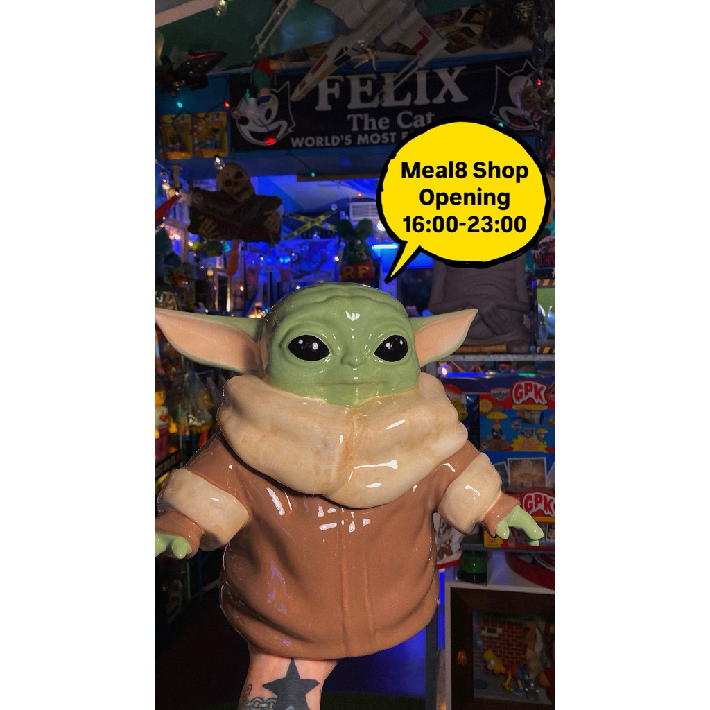 美國官方預購+現貨 Star Wars 星際大戰 曼達洛人 Grogu 古古 Yoda 尤達寶寶 尤達 陶瓷 餅乾罐 | 蝦皮購物