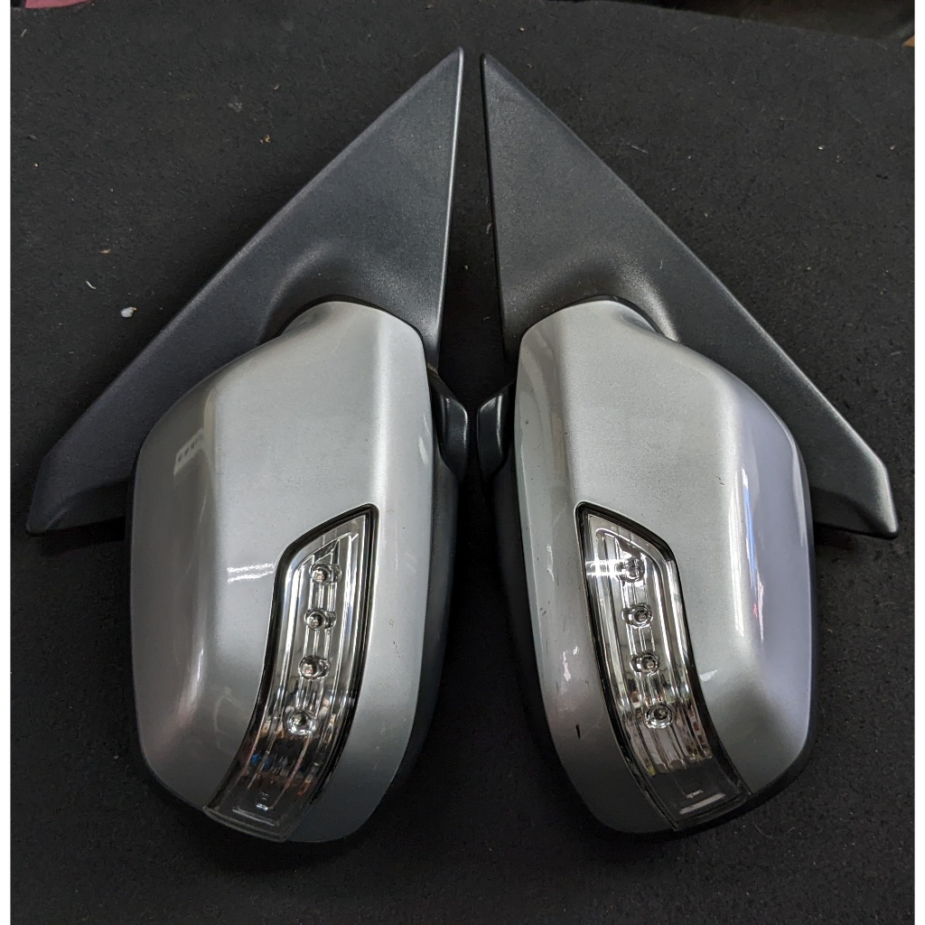 Mazda 馬三電折後照鏡一對(銀) 101004 | 蝦皮購物