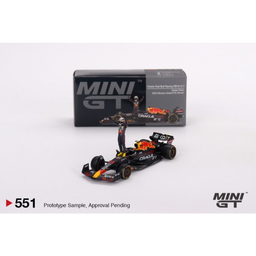 🚙亨利車庫🚙 MINI GT #551 Red Bull F1 RB18 #11 Perez 冠軍 附人偶 1/64 | 蝦皮購物