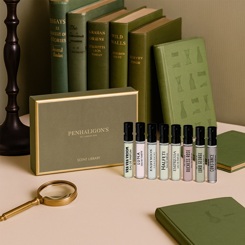 PENHALIGON'S 潘海利根 香氛殿堂 氣味圖書館禮盒 Scent Library(2mlX8)-新版-航空版 | 蝦皮購物