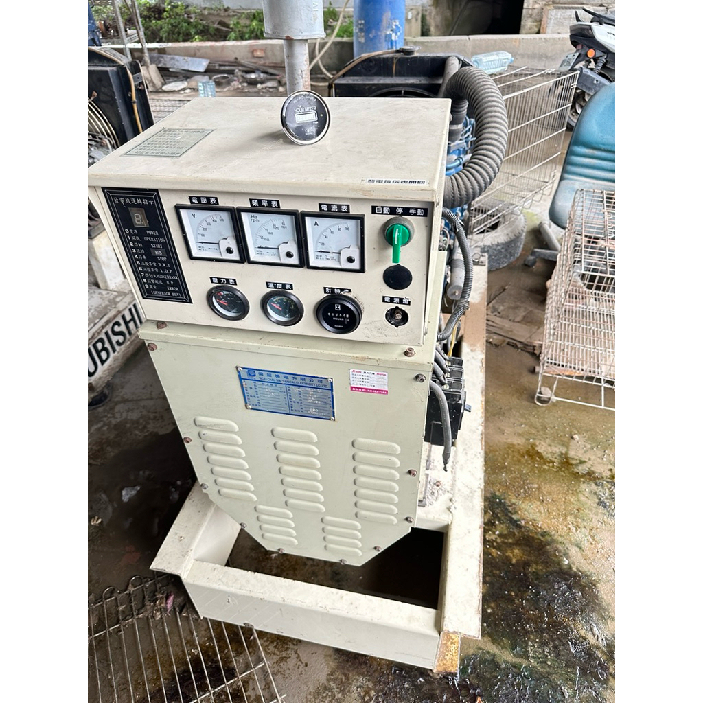 20kw 二手發電機 中古發電機 緊急發電機 臨時發電機 消防發電機 日本UD引擎 可試機機況正常O9II-585868 | 蝦皮購物