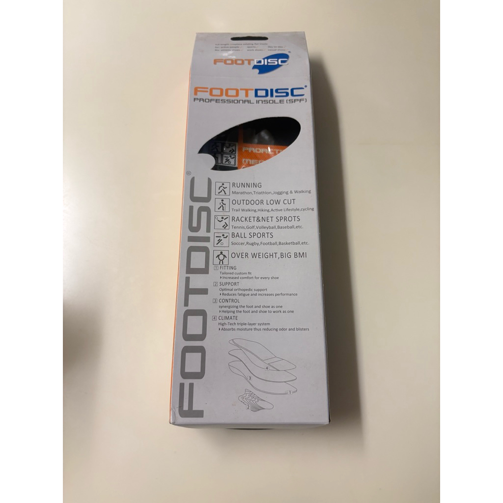 Footdisc 富足康科技足墊 Spf入門款l全新！未拆封！ 蝦皮購物 6689